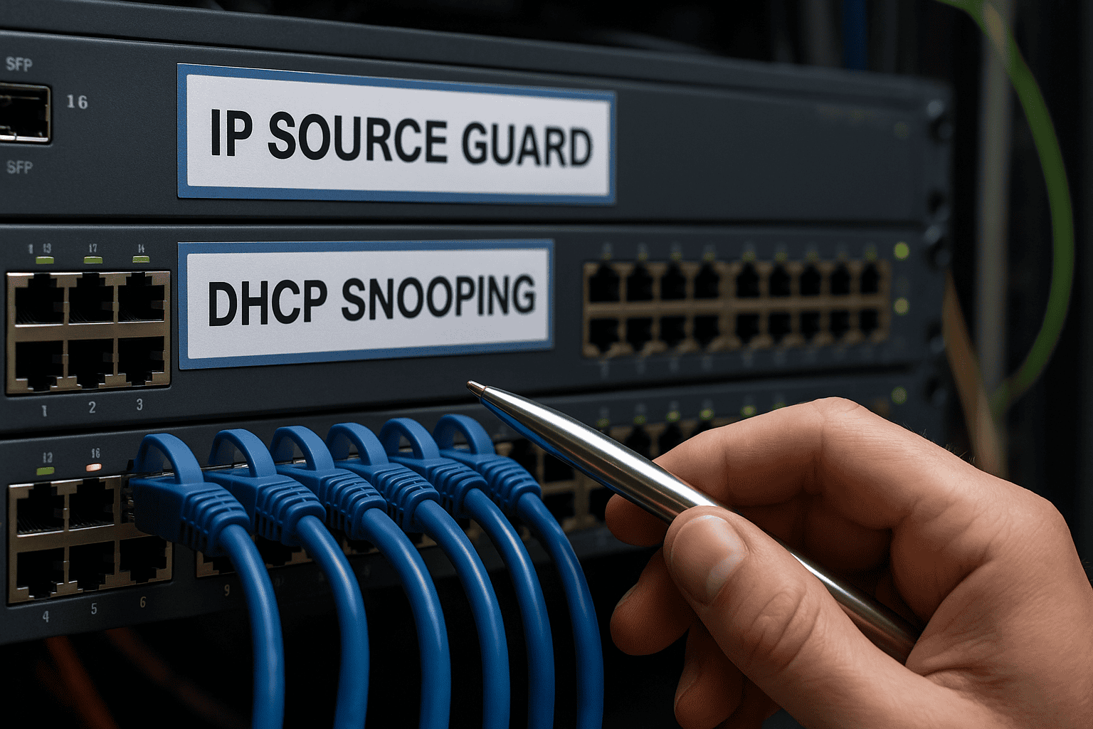 Segurança Total com DHCP Snooping e IP Source Guard